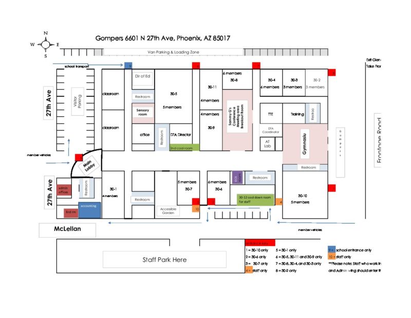 Gompers_Phoenix_Campus_Drop_Off_Map | Gompers